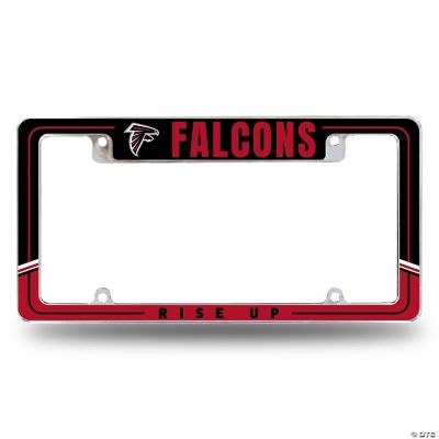 Rico Industries NFL Football Atlanta Falcons Two-Tone 12" x 6" Chrome ...