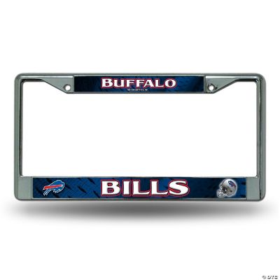 Rico Industries NFL Football Buffalo Bills 12" x 6" Chrome Frame With ...