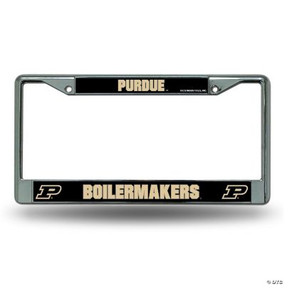 Rico Industries NCAA Purdue Boilermakers 12" x 6" Chrome Frame With ...