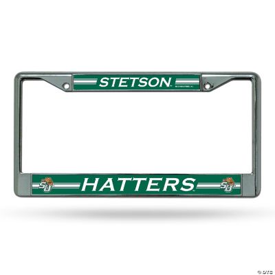 Rico Industries NCAA Stetson Hatters 12" x 6" Chrome Frame With Decal ...