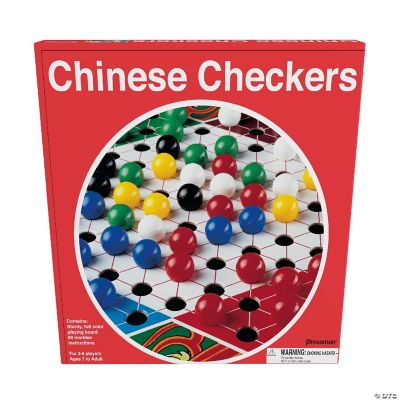 Pressman Chinese Checkers Board Game Redbox Chinese Checkers, 5 ...