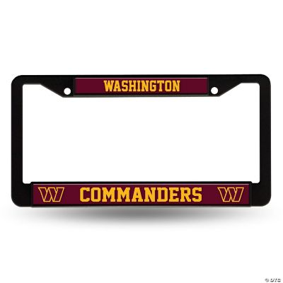 Rico Industries NFL Football Washington Commanders 12" x 6" Plastic Car ...