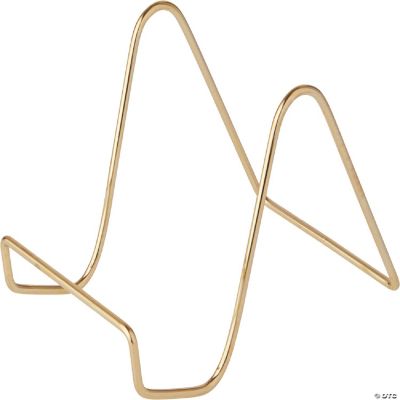 Bard's Plain Gold-toned Wire Easel Stand, 4