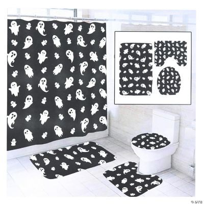 Halloween 4-Piece Bathroom Set Ghosts | Oriental Trading
