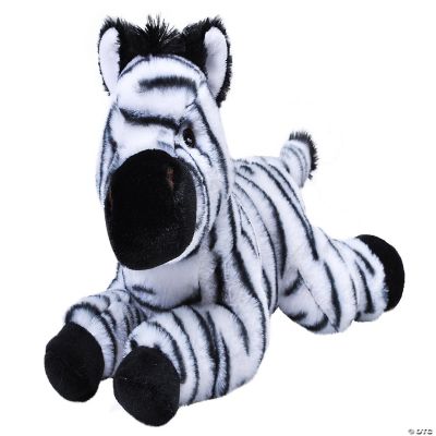 Wild Republic Ecokins Zebra Stuffed Animal, 12 Inches | Oriental Trading