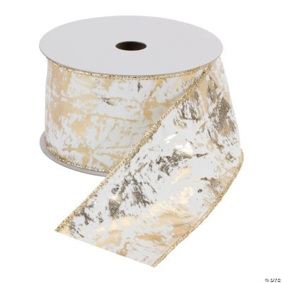 Metallic Gold Ribbon (Set of 2) 2.5" Proper 10 Yds.
