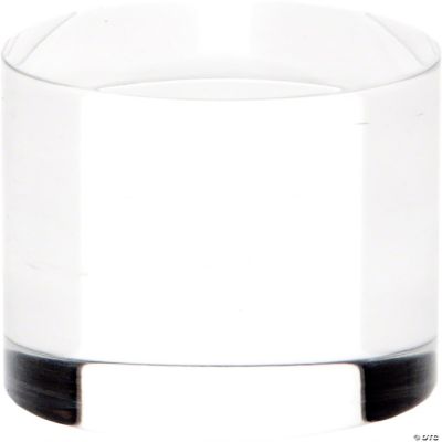 Plymor Clear Acrylic Solid Cylinder Round Display Riser, 1.5 inches ...