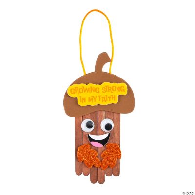 3 1/2" x 6 1/4" Growing in My Faith Craft Stick Craft Kit - Makes 12 ...