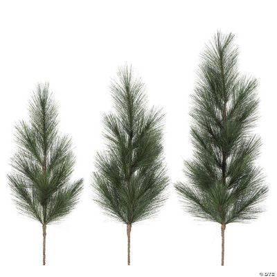Vickerman 24"/30"/36"Artificial Spruce Tops - Hardneedle Style 3 Piece ...