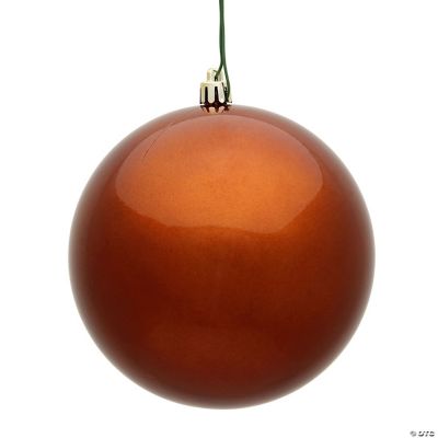 Vickerman 12" Copper Candy Ball Ornament | Oriental Trading