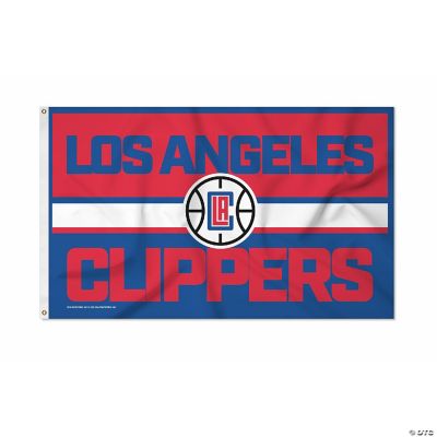 Rico Industries NBA Basketball Los Angeles Clippers Bold 3' x 5' Banner ...