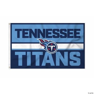 Rico Industries NFL Football Tennessee Titans Bold 3' x 5' Banner Flag ...