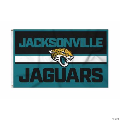 Rico Industries NFL Football Jacksonville Jaguars Bold 3' x 5' Banner ...
