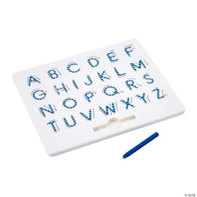 5" Uppercase Alphabet Magnetic Tracing Board | Oriental Trading