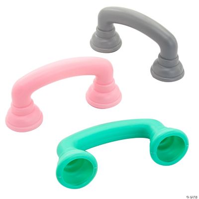 5 3/4" x 2 1/2" Read To Self Soft Color Plastic Phones - 12 Pc ...