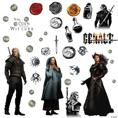 The Witcher Characters Wall Decals | Oriental Trading