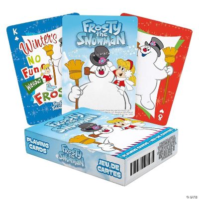 Frosty The Snowman Playing Cards | Oriental Trading