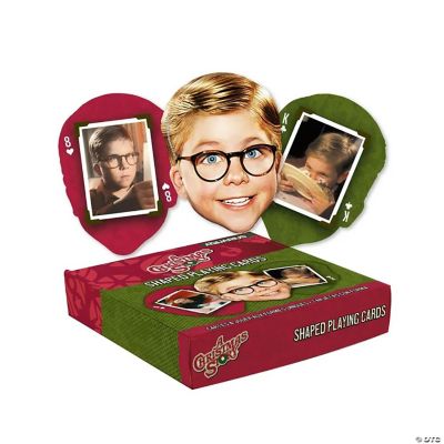 A Christmas Story Shaped Playing Cards