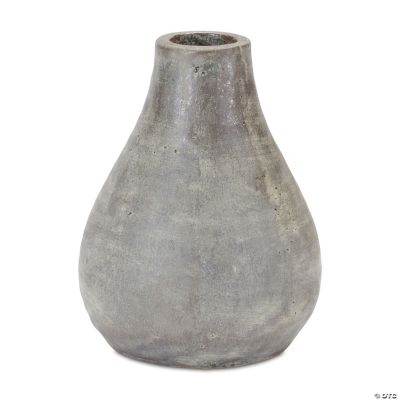 Distressed Vase (Set Of 2) 6"H Terra Cotta