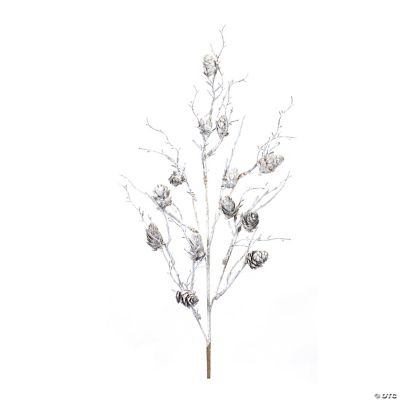 Pine Cone Spray (Set Of 6) 31"H Plastic/Cone