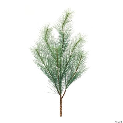 Long Needle Pine Spray (Set Of 6) 32"H Pvc