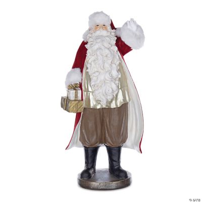 Santa Statue With Presents 17"H Resin | Oriental Trading