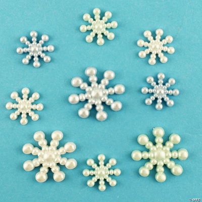 Buttons Galore and More Craft & Sewing Buttons - Pearl Snowflakes - 27 ...