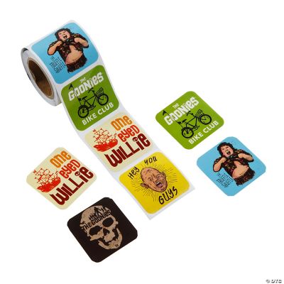 1 1/2" The Goonies™ Iconic Movie Moments Sticker Roll - 100 Pc ...