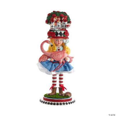 Kurt Adler Hollywood Alice in Wonderland With Flamingo Nutcracker 19 ...