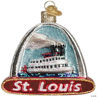 Old World Christmas 20073 Glass Blown St. Louis Arch Ornament ...