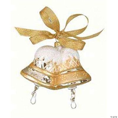 Merry Bells Ornament, Gold