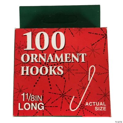 Christmas Ornament Hooks 100 Piece Box Set J7786 New