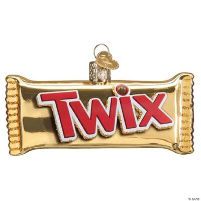 Old World Christmas Twix Candy Glass Ornament FREE BOX 4 inch ...
