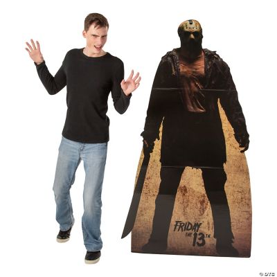 39" x 6 ft. Friday the 13th™ Jason Vorhees™ Life-Size Cardboard Cutout ...