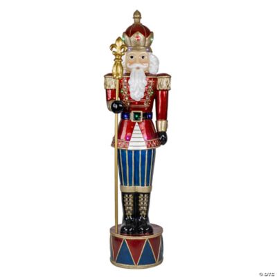 6' LED Lighted Metallic Jeweled Commercial Grade Fiberglass Christmas ...