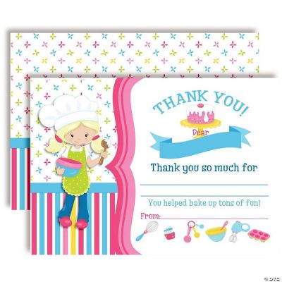 AmandaCreation Baking Thank You 20pc. | Oriental Trading