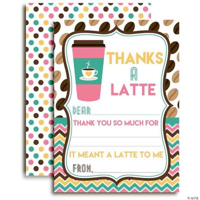 AmandaCreation Thanks a Latte Thank You 20pc. | Oriental Trading