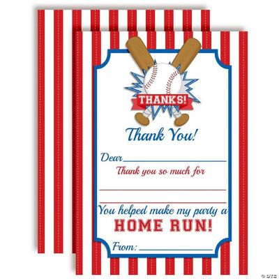 AmandaCreation Home Run Thank You 20pc. | Oriental Trading