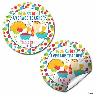 AmandaCreation Nacho Teacher Cinco de Mayo Fiesta Envelope Seal 40pcs ...