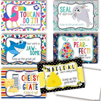 AmandaCreation Silly Good Work Teacher Postcards 30pc. | Oriental Trading