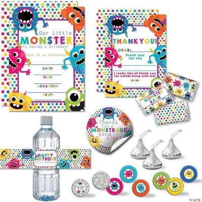 AmandaCreation Monster Birthday Bundle 321pc. | Oriental Trading
