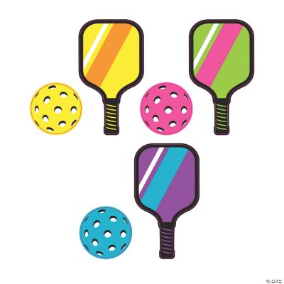 8" - 10" Large Pickleball Cardboard Photo Booth Props – 6 Pc ...