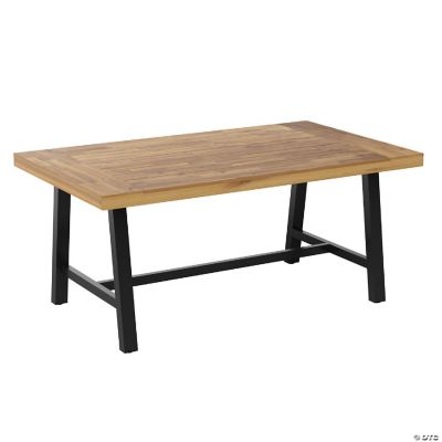 Emma + Oliver Whitford Dining Table - Solid Acacia Wood - Beautiful ...