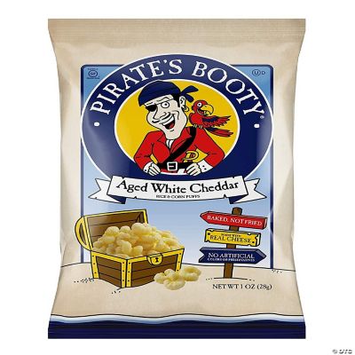 Snack Puffs, Aged White Cheddar, 1 oz(Case of 12) | Oriental Trading