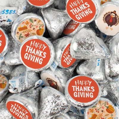 270 Pcs Thanksgiving Candy Chocolate Hershey's Kisses Bulk (3lb) - Fall ...