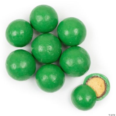 Premium Gourmet Green Candy Milk Chocolate Malted Milk Balls 1.67 lb ...