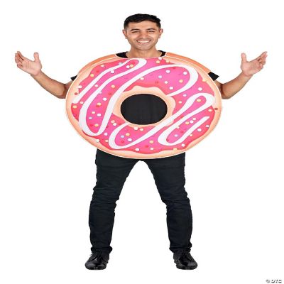 Pink Donut Adult Costume One Size | Oriental Trading