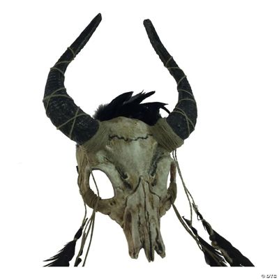 Horned Demon Animal Skull Adult Costume Mask | Oriental Trading