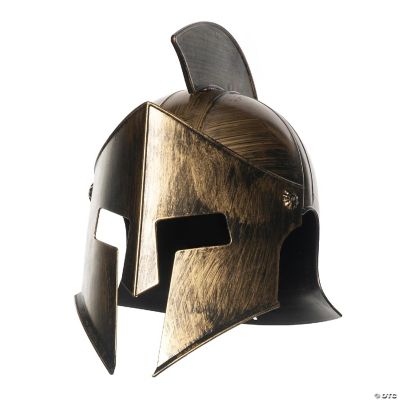 Bronze Roman Gladiator Helmet Adult Costume Accessory | Oriental Trading