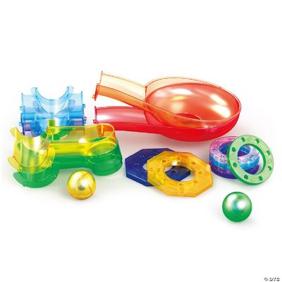 PicassoTiles 15 PC Accessories for Marble Run Race Track Building Block ...